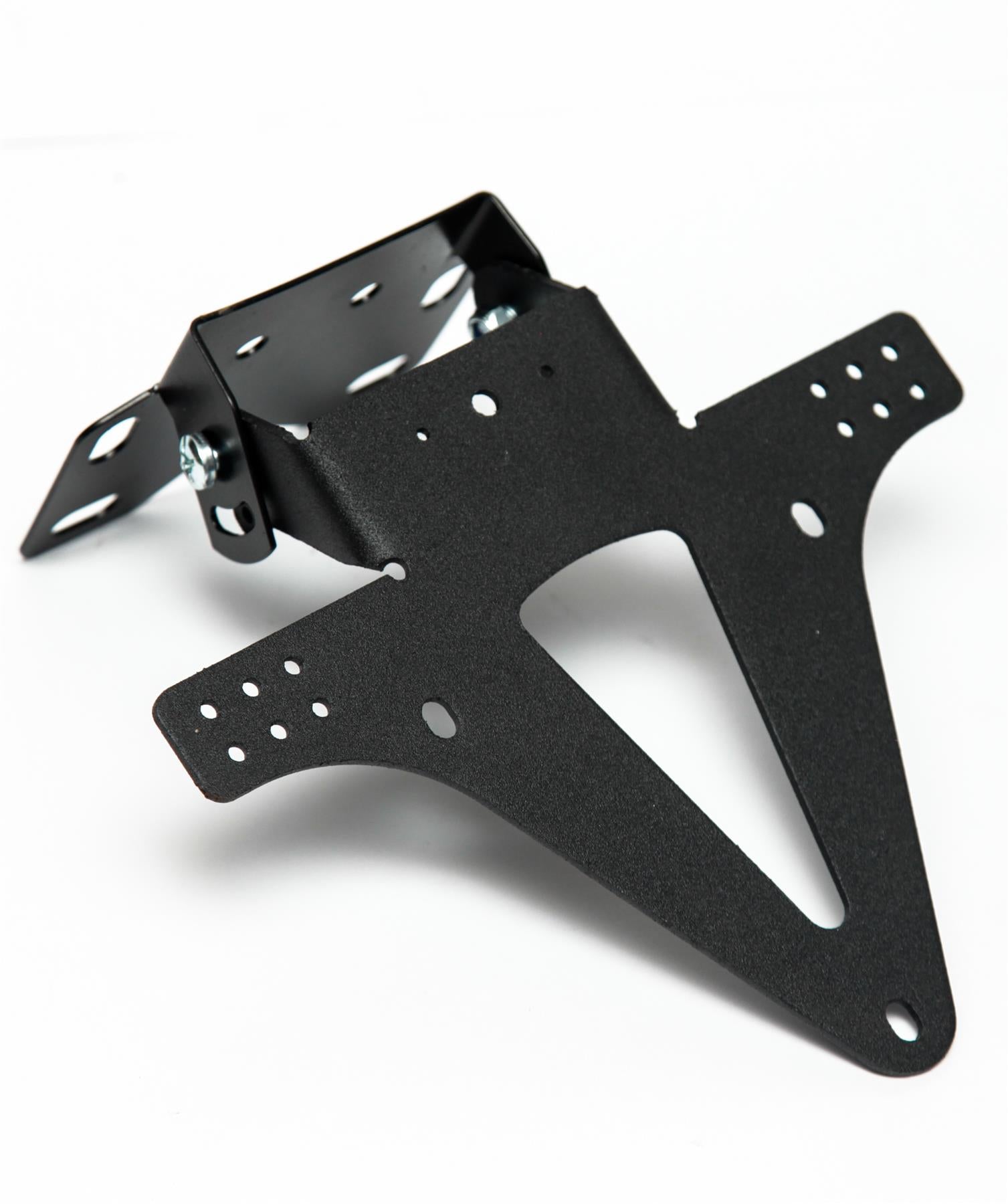 Motorcycle Adjustable Folding License-Plate Holder Tail Rear Light Bra