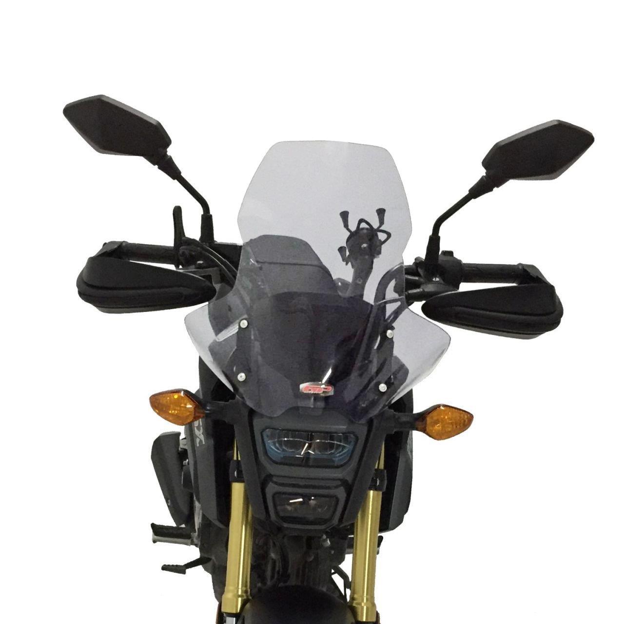 Honda MSX125 Grom clear touring windscreen 13-20