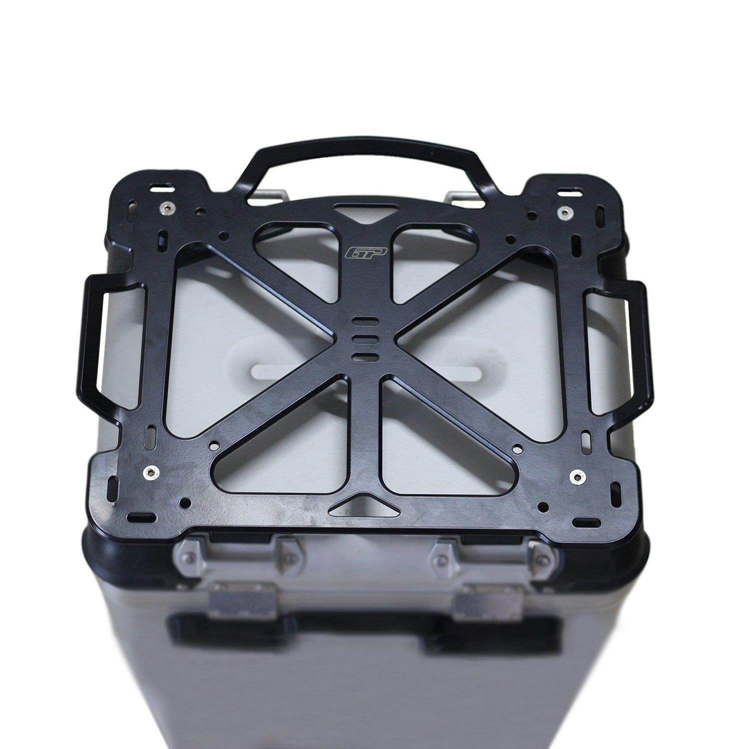 Top box rack luggage rack grid extra carrier shelf aluminum