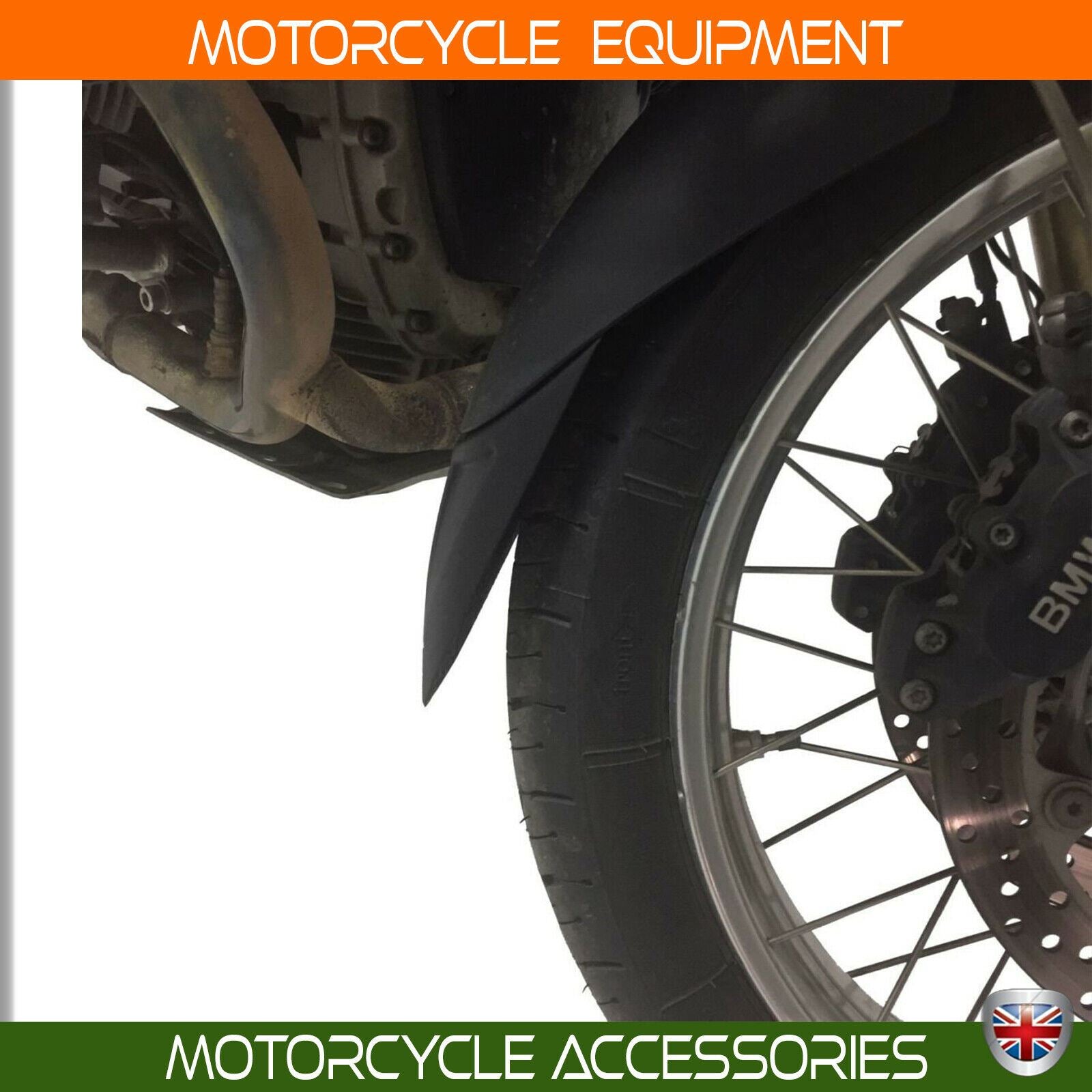 BMW R1200 GS / ADV Front fender extender mudguard fiber extension