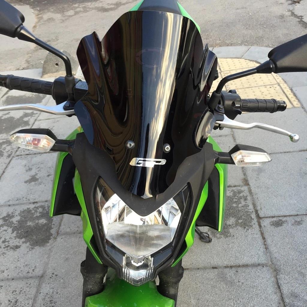 Kawasaki Z250SL smoke 34 cm windscreen 15-18