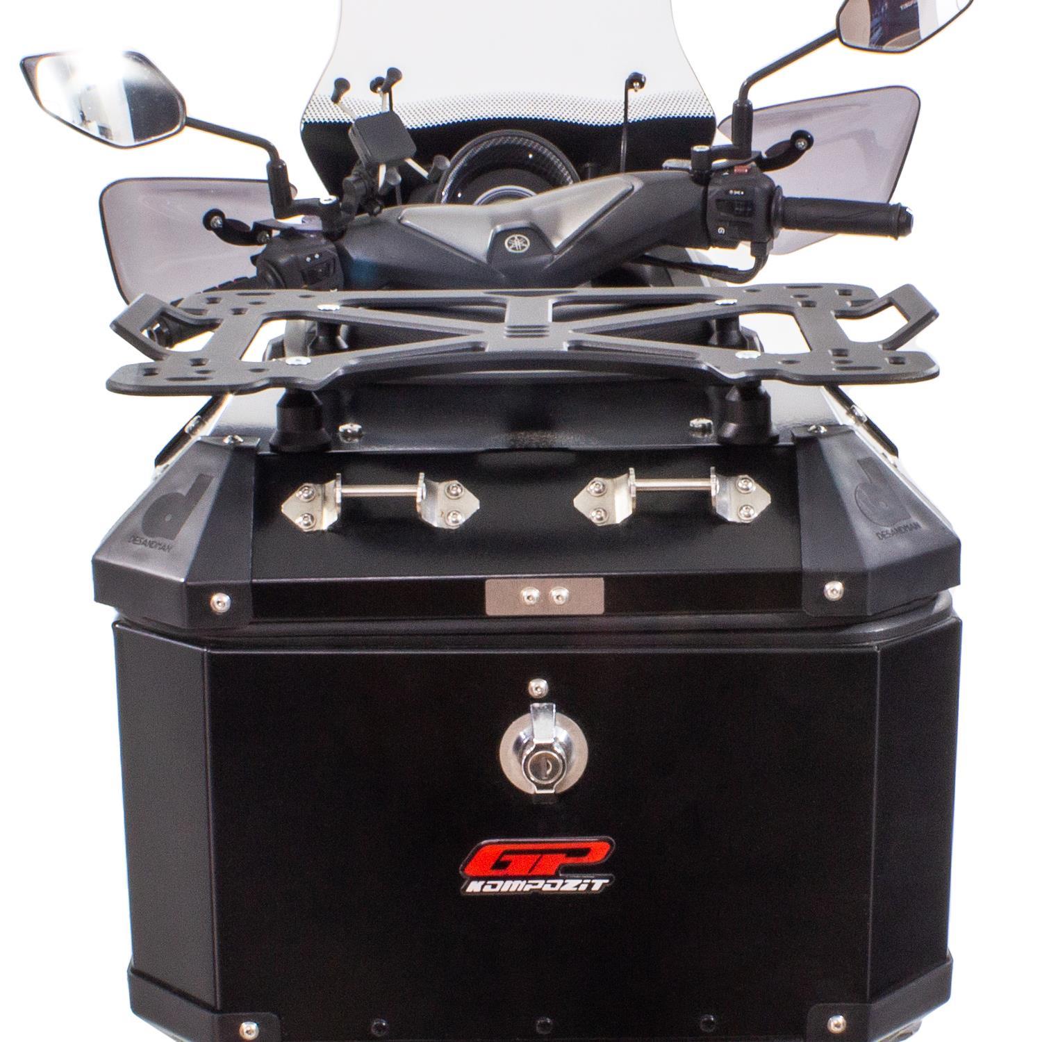 Motorcycle metal top box rack luggage rack extra carrier shelf for top